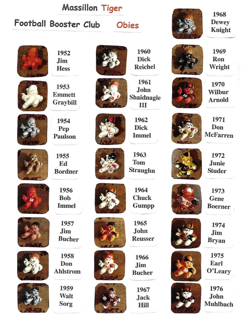 Historical Booster Club Membership Obie Pins - MassillonTigers.com
