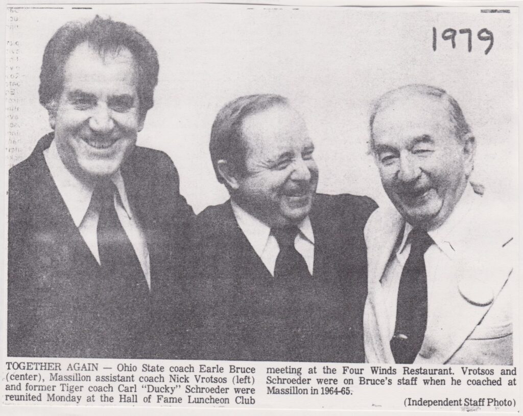 Carl F. “Ducky” Schroeder; A Legend Among Legends - MassillonTigers.com