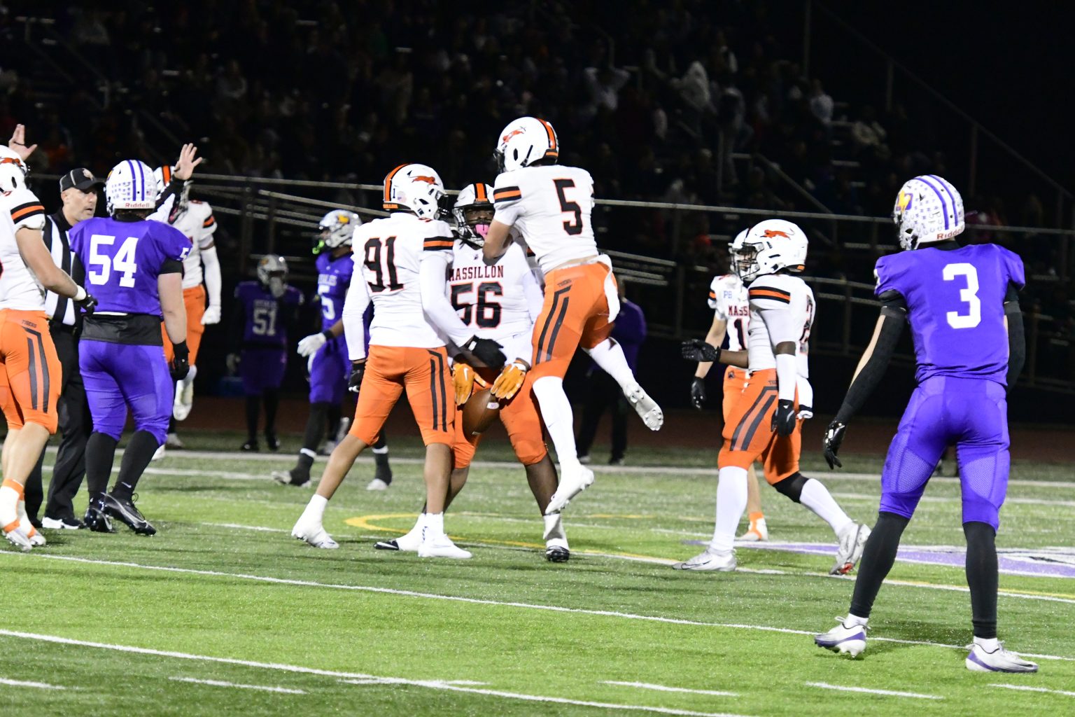 Massillon Steamrolls Columbus DeSales to Advance in the Playoffs ...